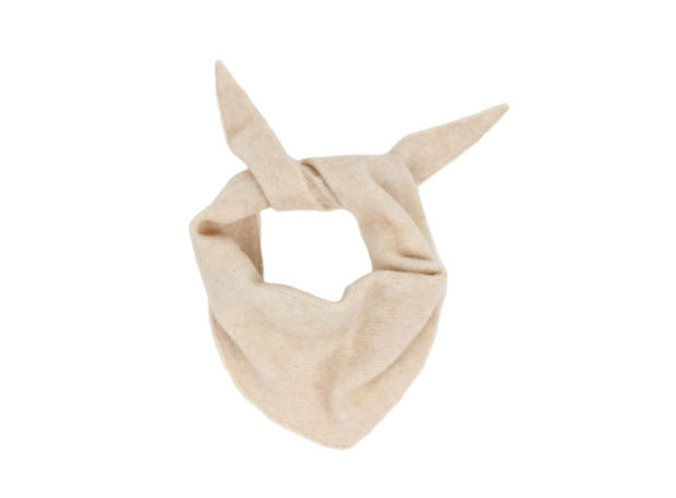 Sand Montecristo Mohair Triangle Scarf | Stilshoppen