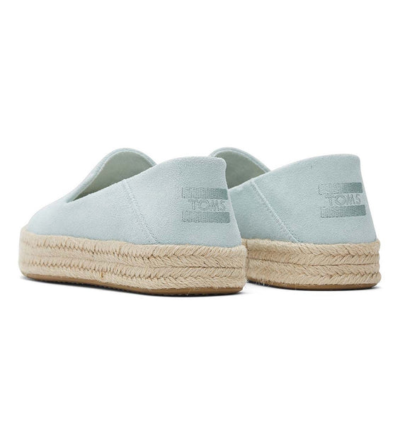 Light Blue Carolina Suede Ratio Espandrill