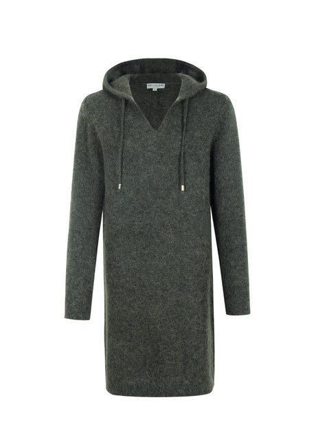 Army Clyde hood dress | Stilshoppen